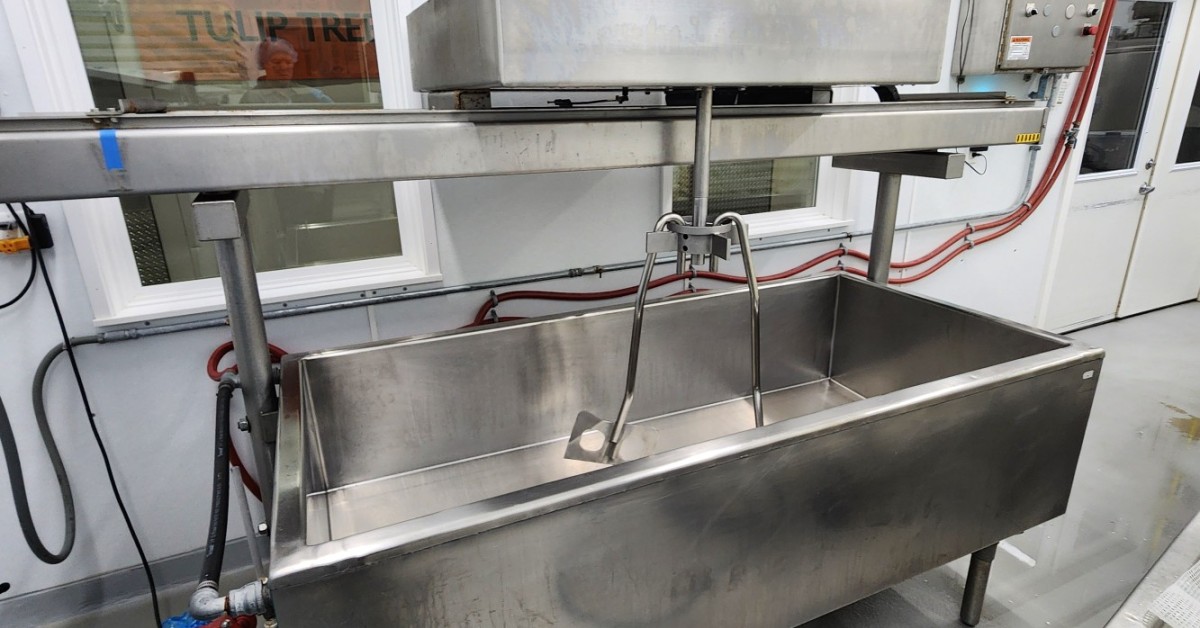 150 gal Cheese vat with agitator | American Cheese Society